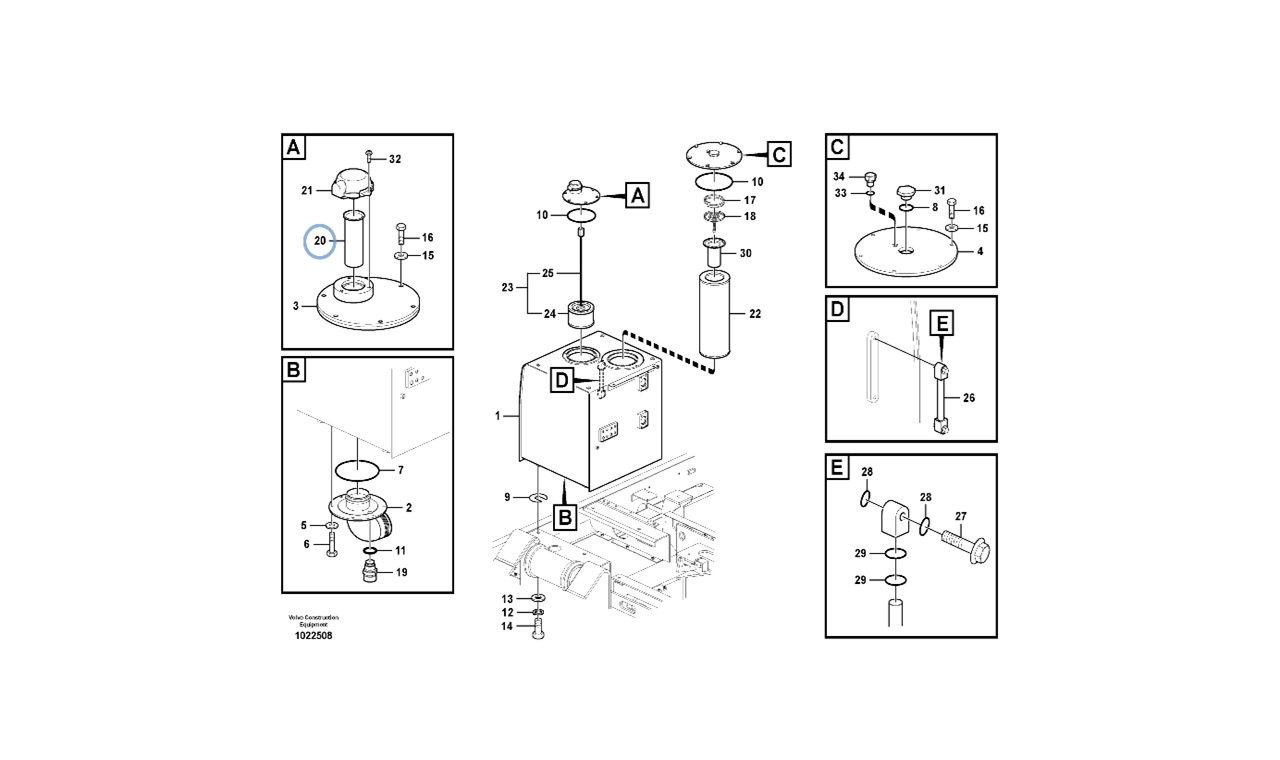 Strainer - VOE14530993 – Product & parts | Volvo CE Marketplace