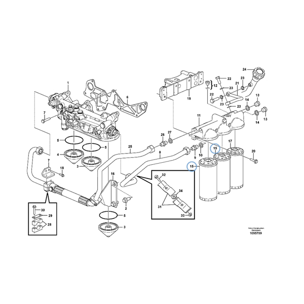 Volvo oil filter - VOE17533660 – Product & parts | Volvo CE Marketplace