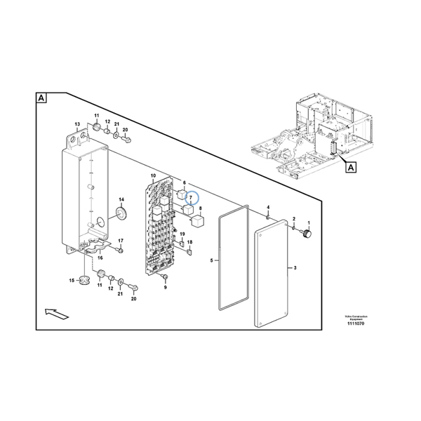 Relay electronics - VOE21244698 – Product & parts | Volvo CE Marketplace