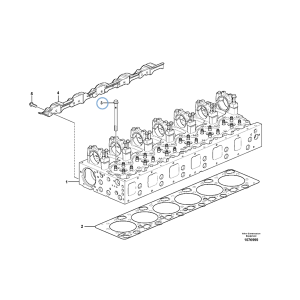 Flange screw - VOE21345131 – Product & parts | Volvo CE Marketplace
