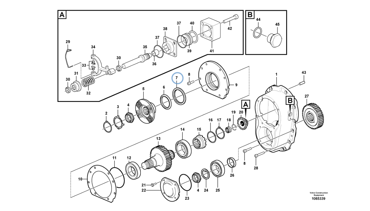Sealing ring | VOE948642 | Product & parts | Volvo CE Marketplace